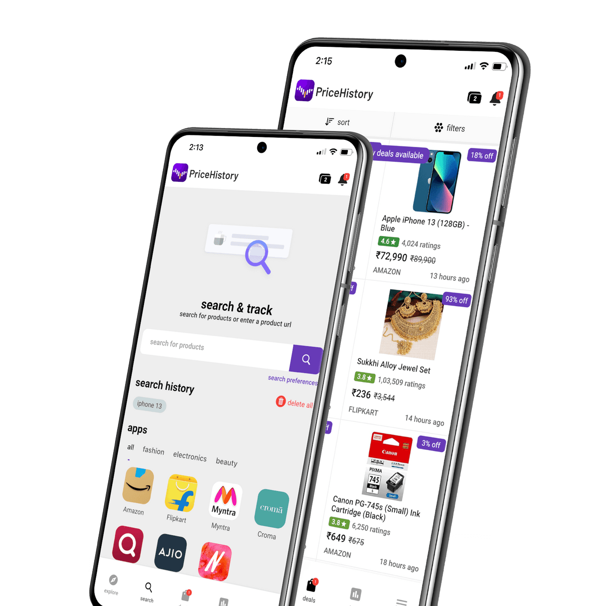 Price History - Price Tracker for Amazon, Flipkart & more