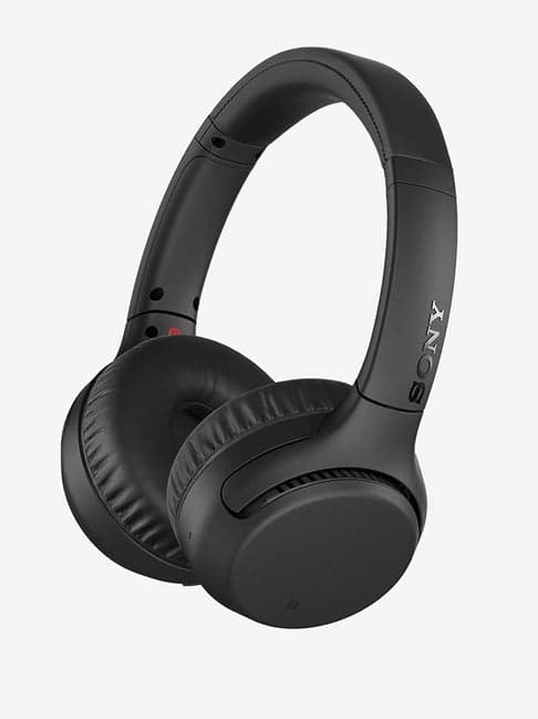 Sony WH-XB700 Over The Ear Bluetooth Headphone With Mic (Bla… | Price ...