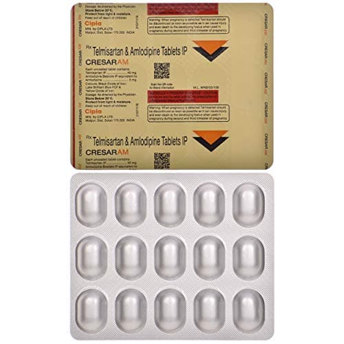 Cresar AM - Strip of 15 Tablets | Price History